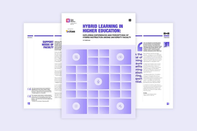 Exploring Hybrid Learning in Higher Education | Class Report