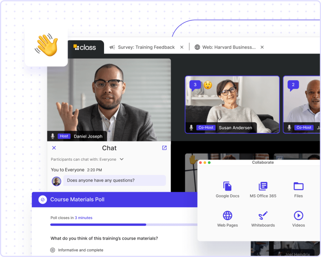 Government Virtual eLearning Platform | Class