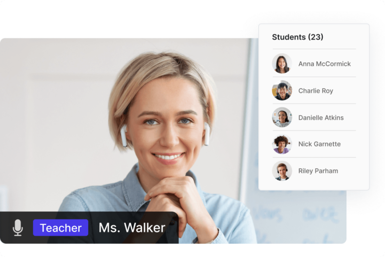 K-12 Virtual Classroom and Learning Platform | Class