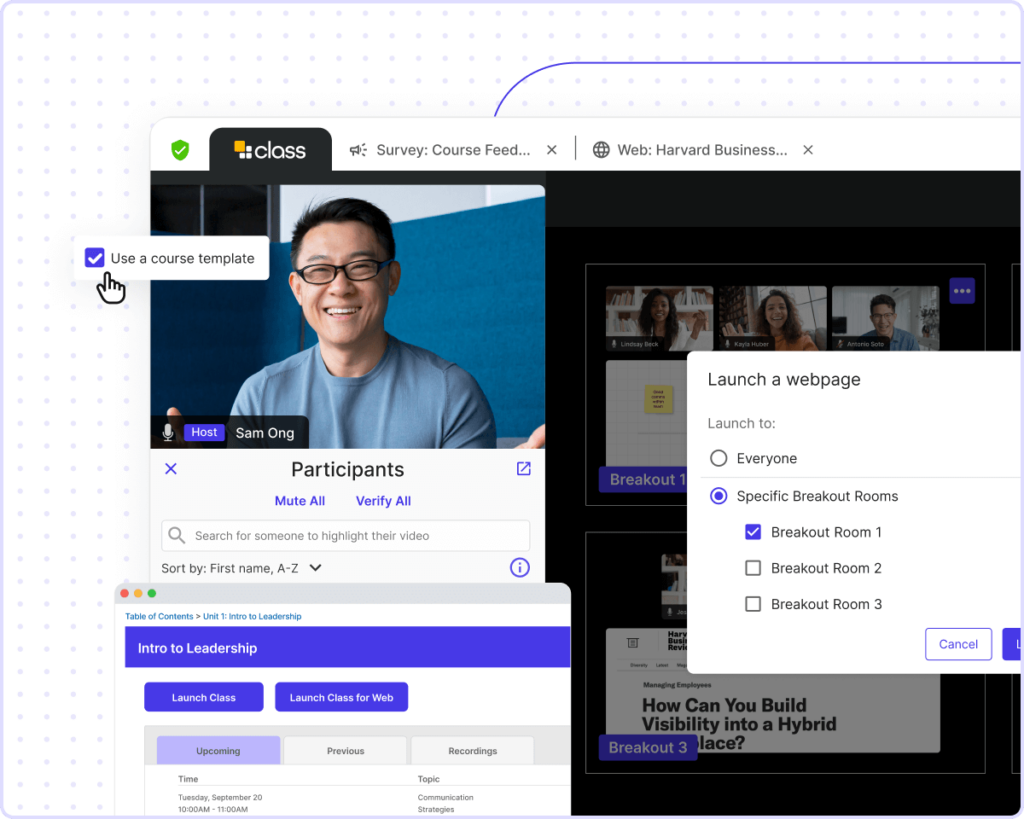 Corporate eLearning and Collaboration Tools for Business | Class