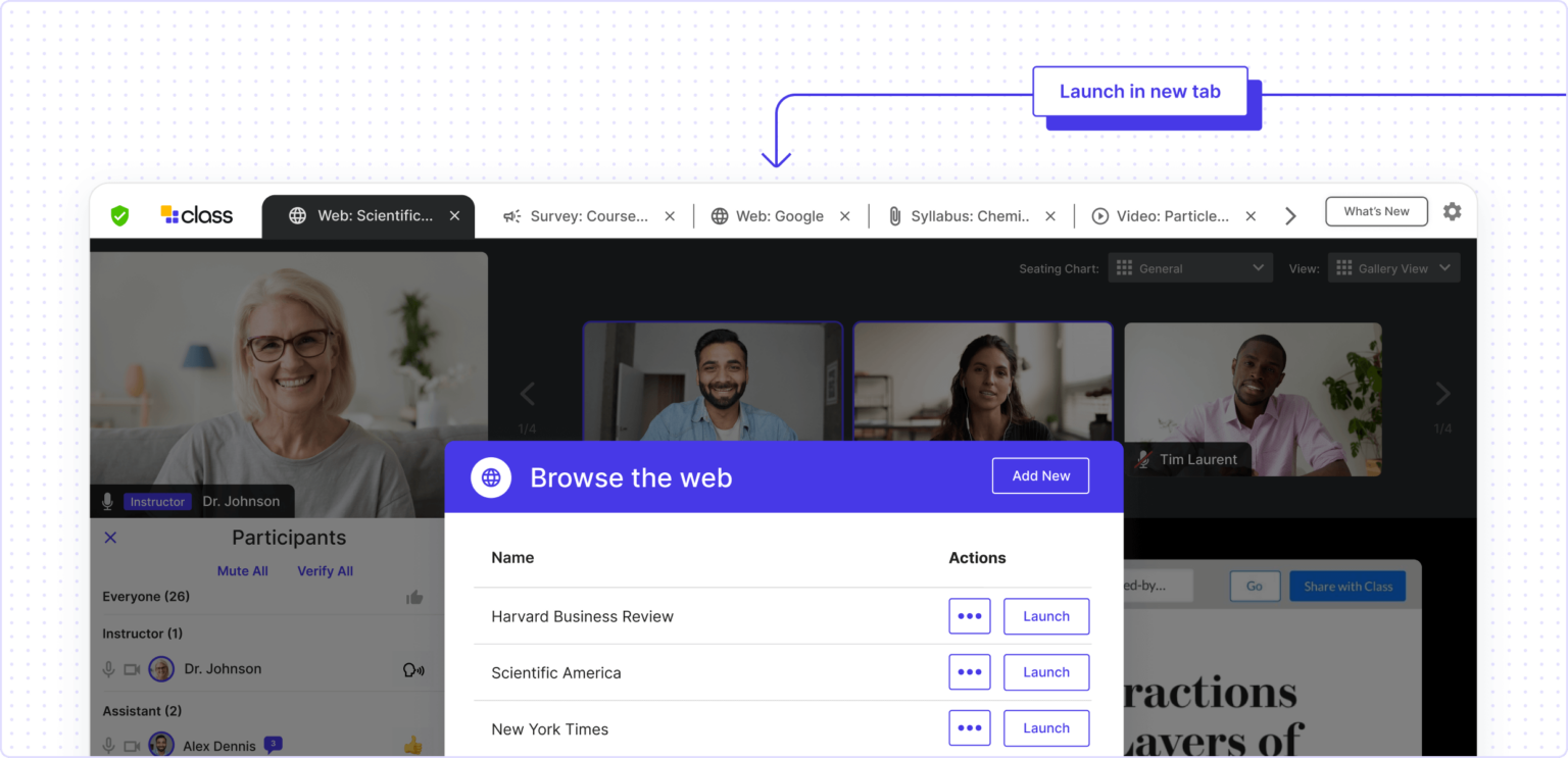 Flexible, Accessible eLearning Interfaces | Class