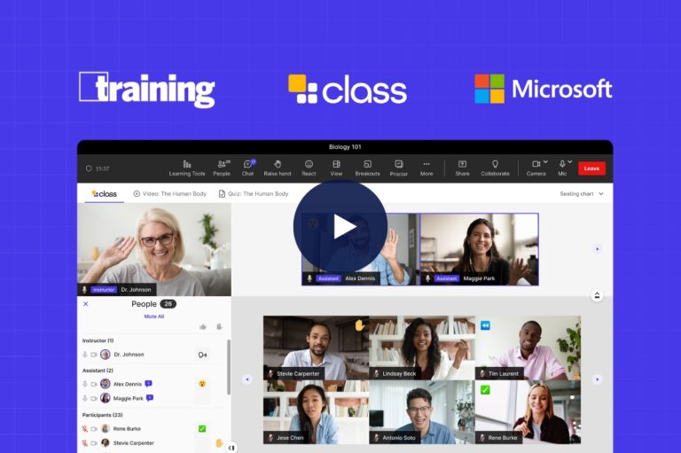 Class Now Available for Microsoft Teams | Class